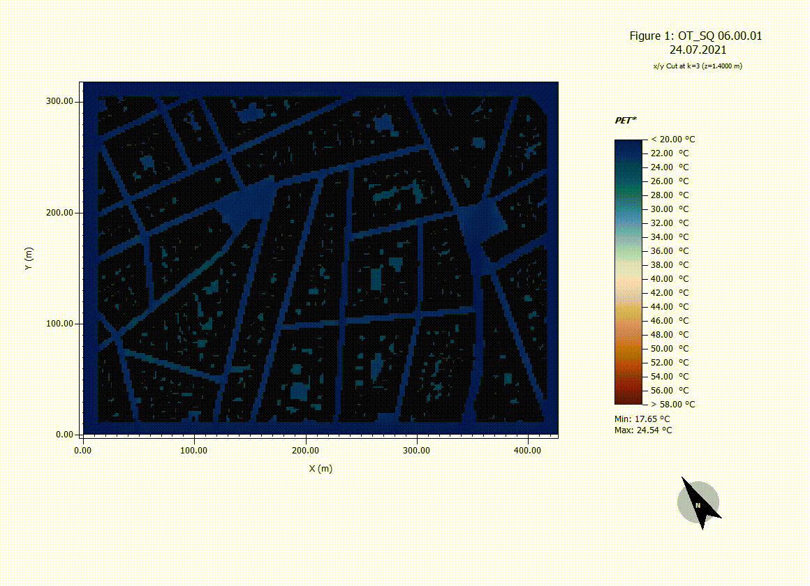 Sky view factor (SVF) in urban planning | ENVI-met from One Click LCA