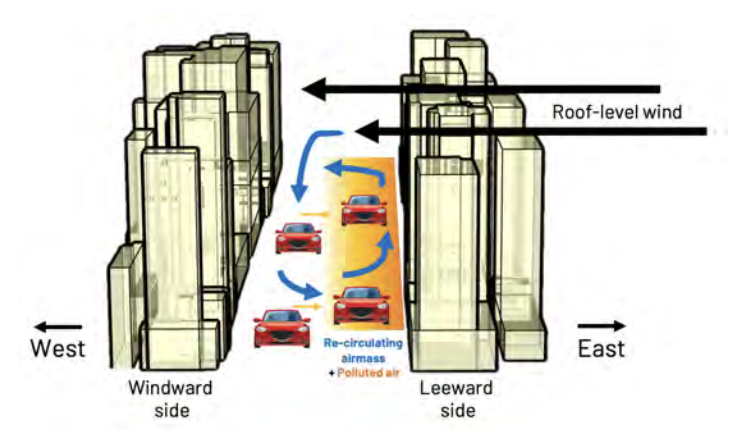 Wind & pollution in Hong Kong | ENVI-met from One Click LCA